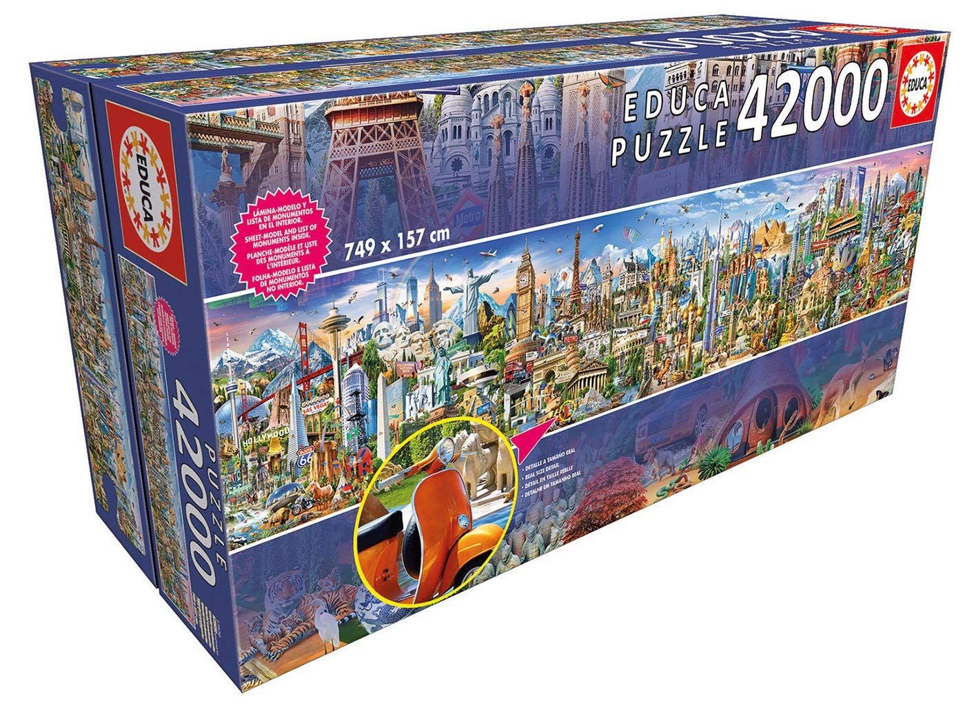 Educa De Wereld Rond Puzzel 42000 Stukjes Twaiko De Beste Service Tegen Een Scherpe Prijs